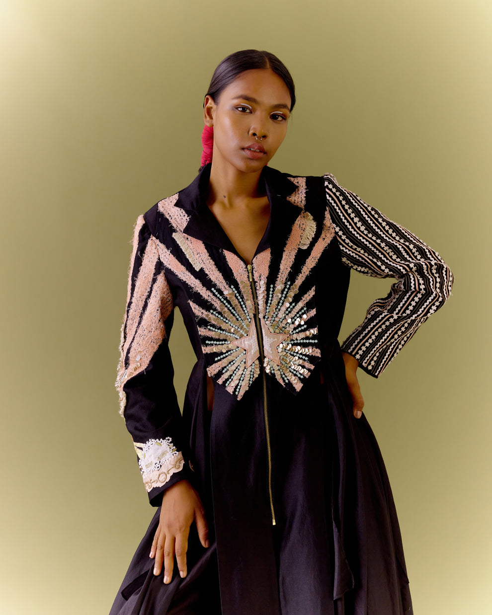 ABRA KA DABRA SET (BLACK ) – Nandita Bist Clothing