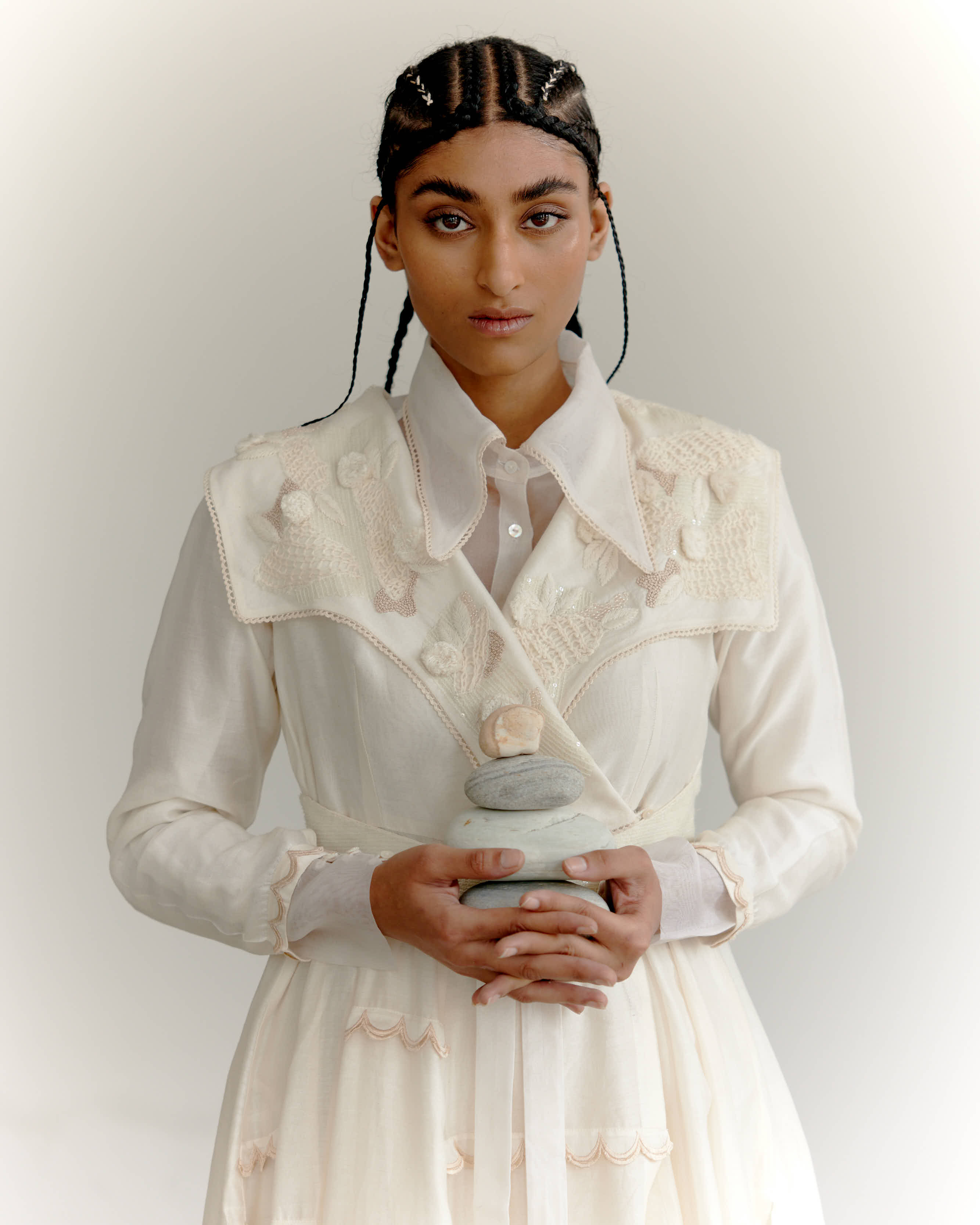 FULL MOON IVORY SET – Nandita Bist Clothing